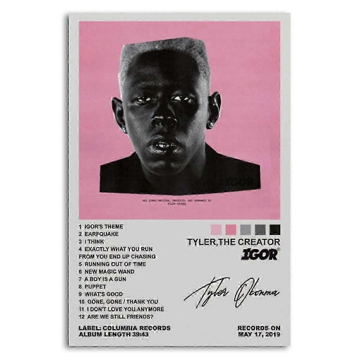 Tyler the Creator Igor Album Poster for Room Aesthetic Poster ...
