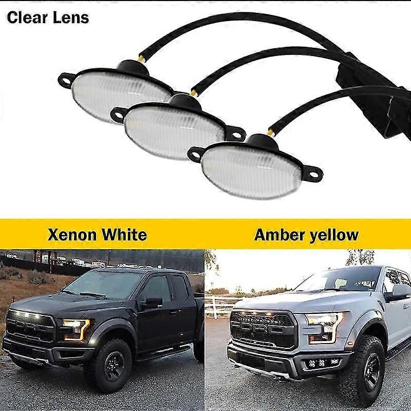 Ijdm Front Grille Running Lights And Front/rear Side Marker Lights For ...