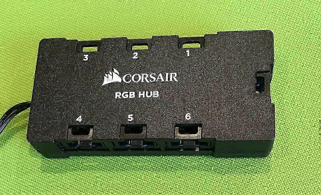 Corsair 6-Port RGB LED Fan Hub for Corsair Lightning Node Pro Commander ...
