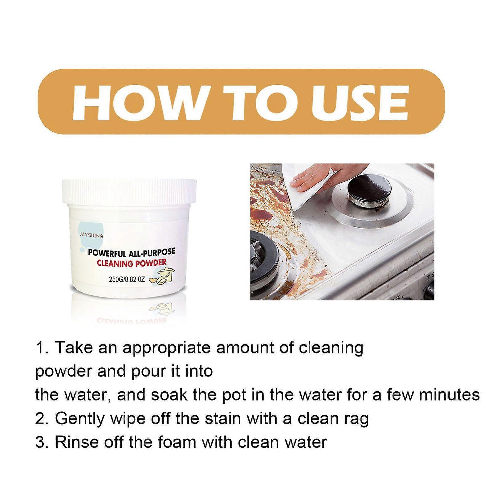 Multi-Purpose Cleaning Powder Cleaning Kitchen Utensils Rust Removal ...