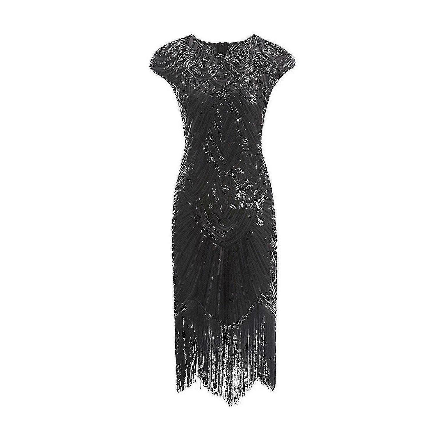 1920's Great Gatsby Costume Peaky Blinders Cocktail Party Dress | Fruugo UK