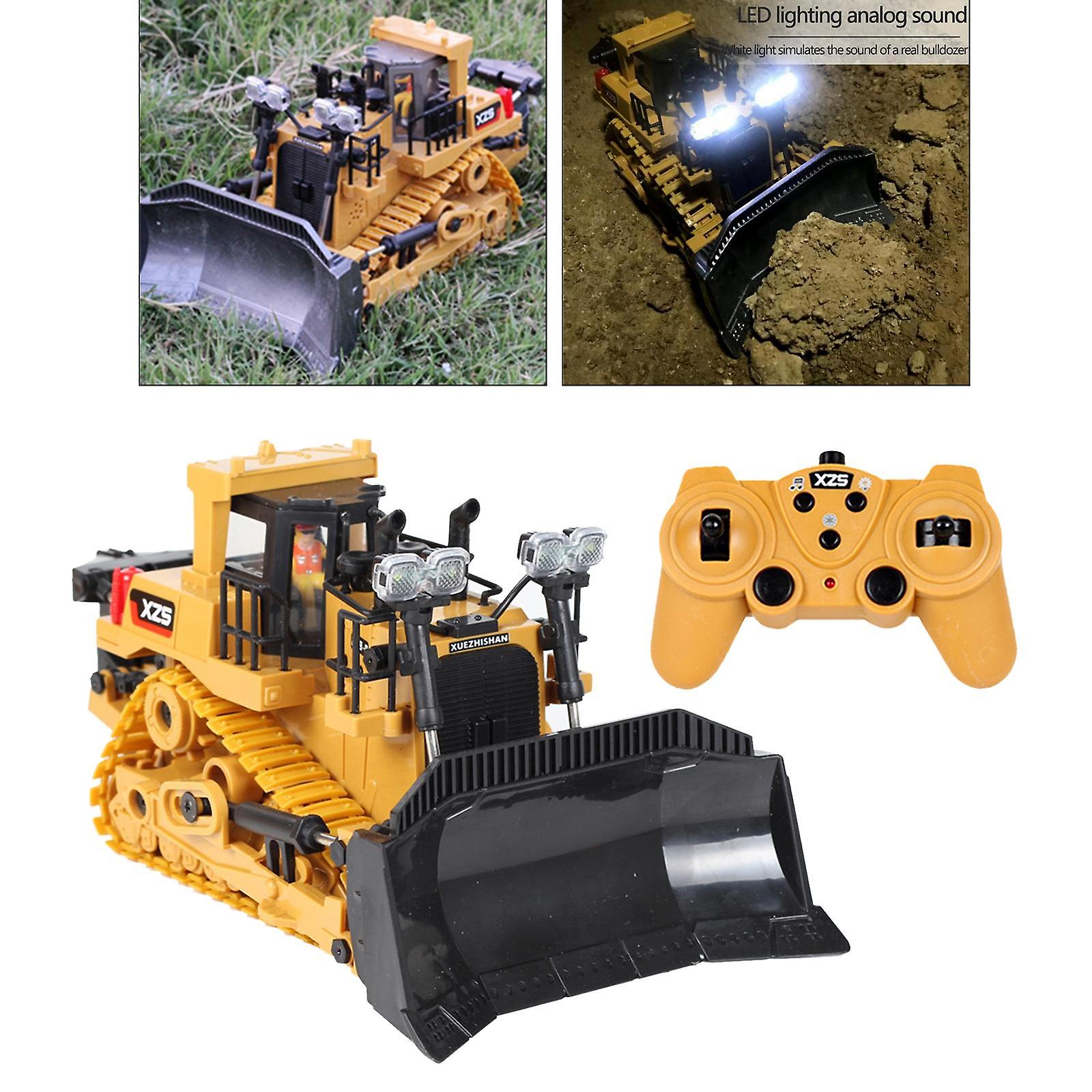 2.4ghz Remote Control Excavator Rc Construction Vehicles 9 Channel Full ...