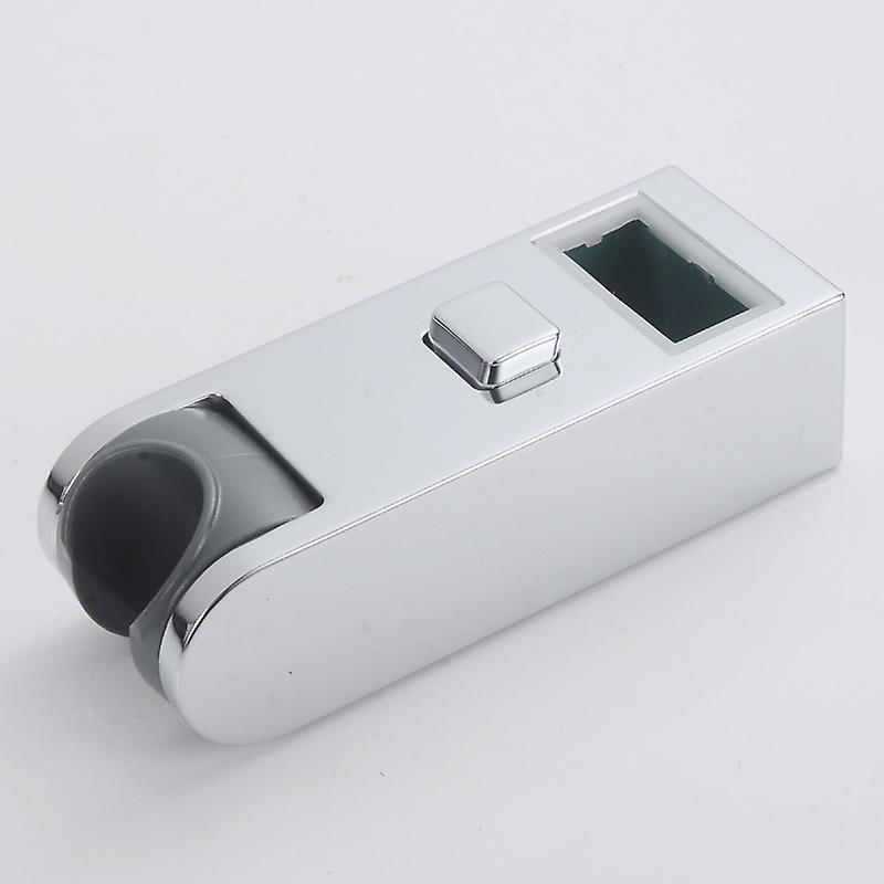 Chrome Plastic Adjustable Height Square Shower Slider Bar Replacement ...