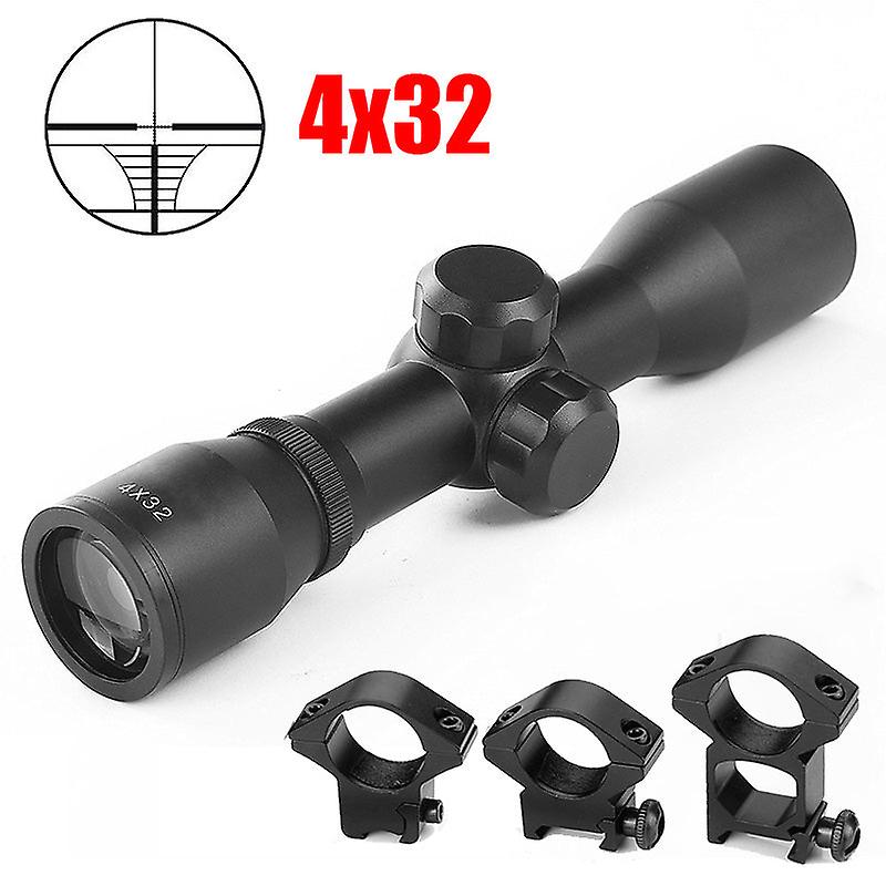 Tactical hunting optical 4x32 airsoft optical rifle scope sight with ...