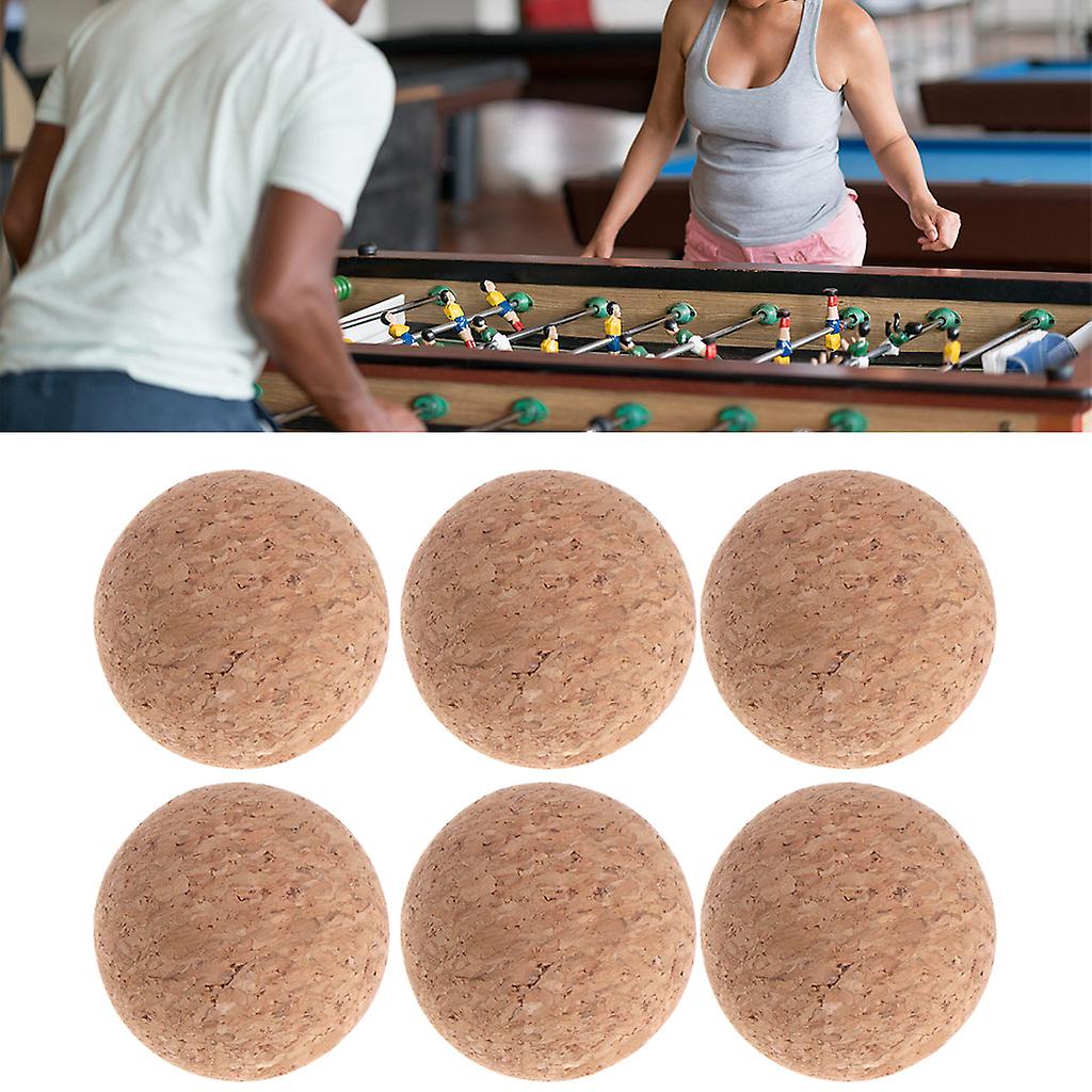 36mm Fussball Table Football Cork Solid Wood Foosball Table Soccer Ball ...