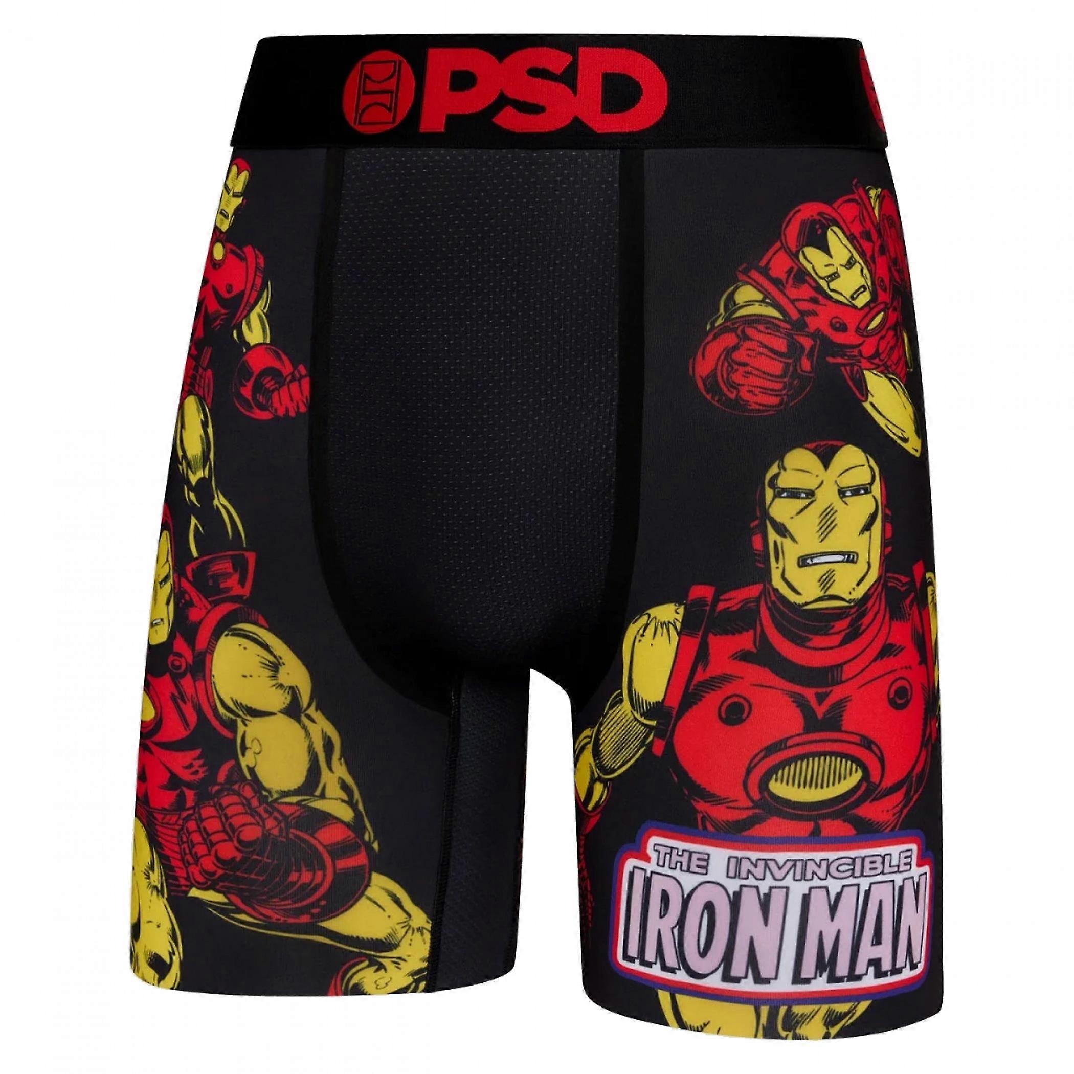Iron Man Comic Poses PSD Boxer Briefs | Fruugo SE