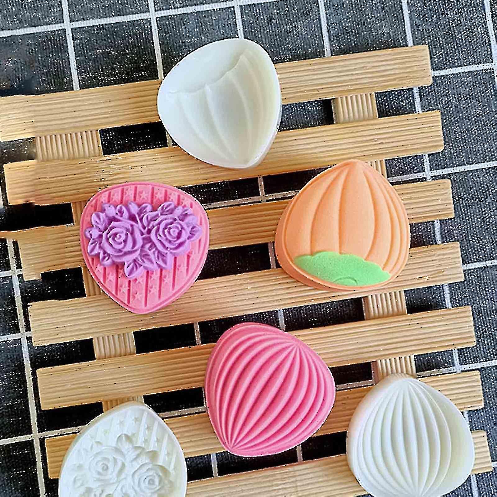 Mooncake Mold Hand Press Mooncake Stamps Mooncake Cutter Pastry Tool ...