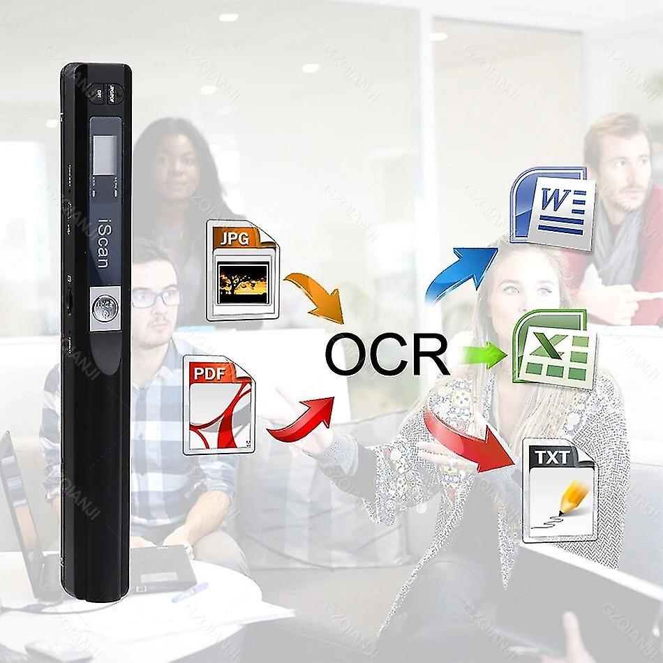 Portable iScan Handheld Mobile Document Scanner with TF Card | Fruugo UK