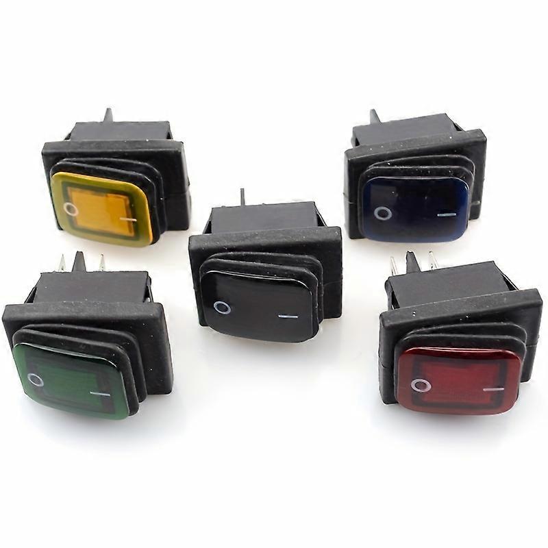 4pcs KCD4 Waterproof Boat Switch 4-pin Locking Switch 16A Waterproof ...