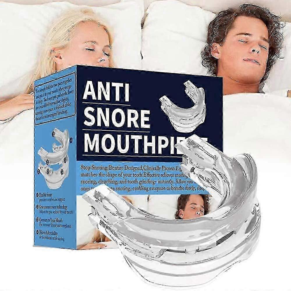 Snore Guard - Anti-snoring Mandibular Mouthpiece Device Sleep Apnoea ...