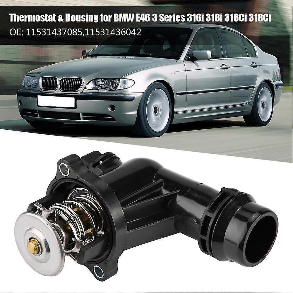 11531437085 Thermostat & Housing for BMW E46 3 Series 316i 318i 316Ci ...