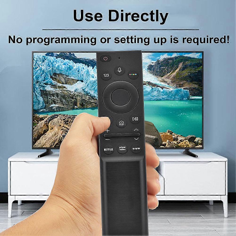 BN59-01363L Remote Control for QLED Series BN59-01363C UA75AU8000 Bluetooth Voice TV Remote ...