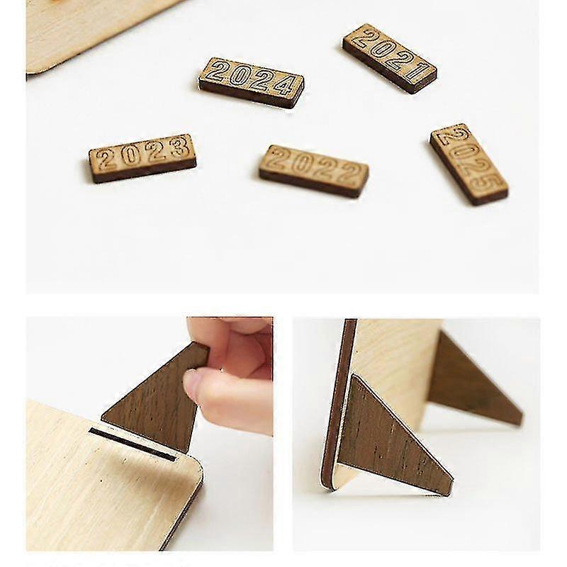 Daily Calendar Puzzle Wooden Calendar Play A Different Puzzle To ...