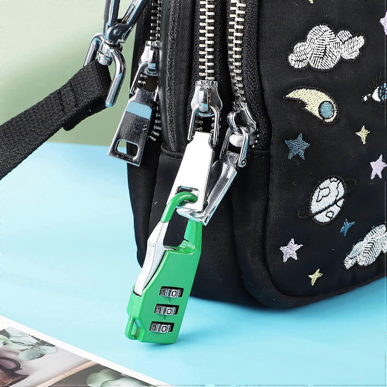 Pcs Small 3-Digit Code Padlock, Small Locker Code Lock Airplane ...