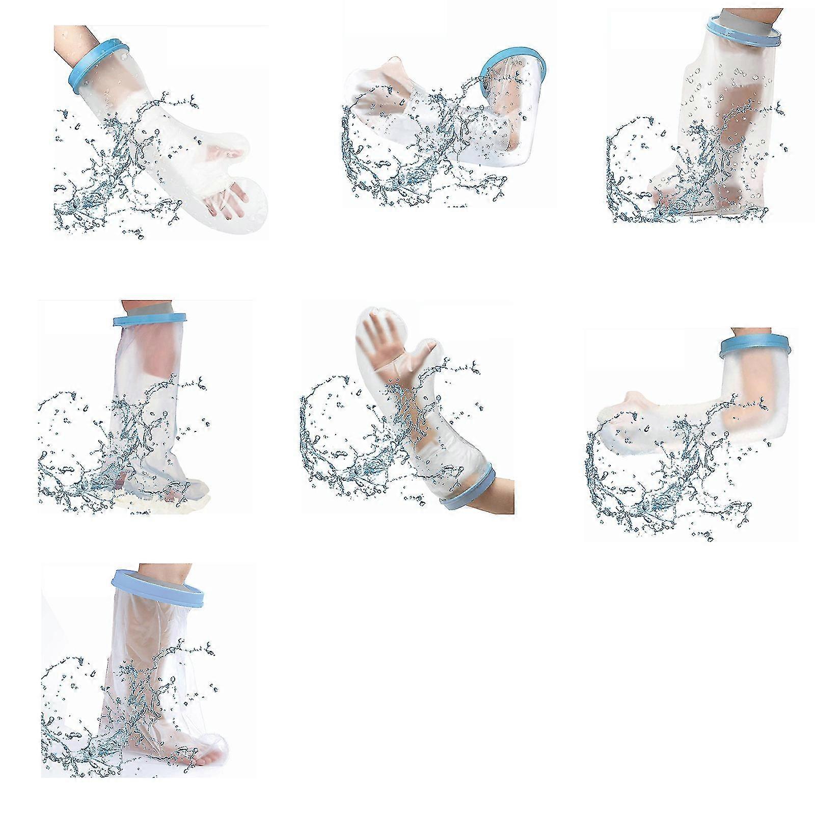 Waterproof Reusable Bathing Shower Arm Guard Cast Protection Wound ...