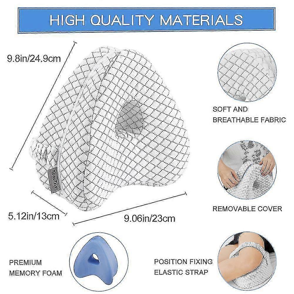Heart Shaped Orthopedic Sleeping Pillow For Legs Wedge Cushion With ...