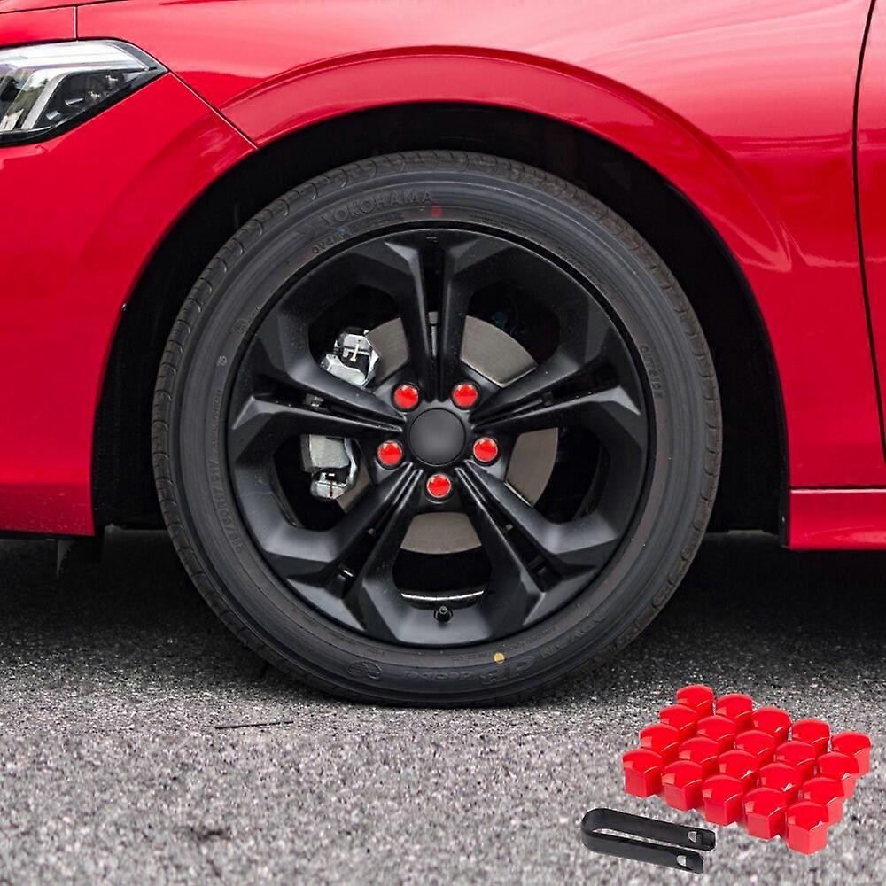 20pc 17MM 19MM 21MM Car Wheel Nut Caps Protection Caps Anti-Rust Hub ...