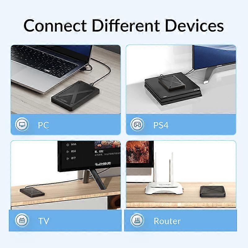 Mini 3TB USB 2.0/3.0 2.5 Inch Hard Disk Adapter Enclosure Case for ...