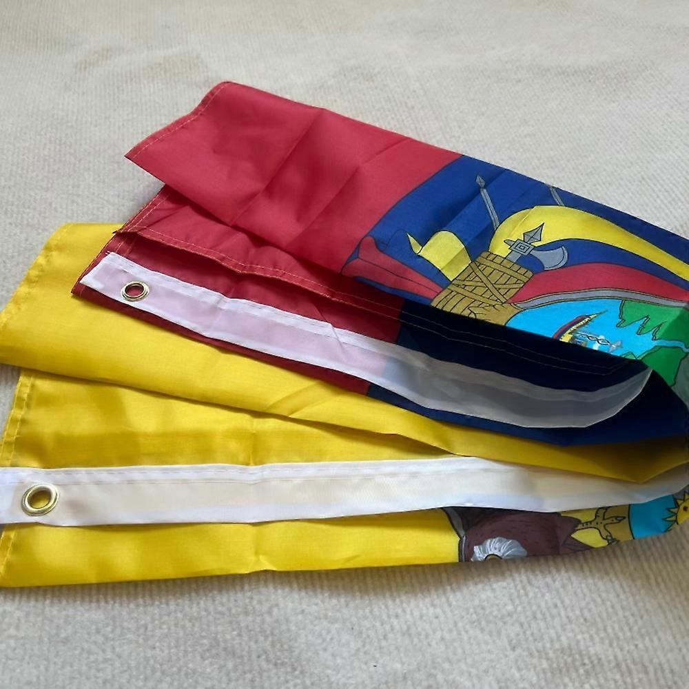 YI XIN Flag Ecuador Flag 90X150cm Polyester Fiber Hanging Flag Indoor ...