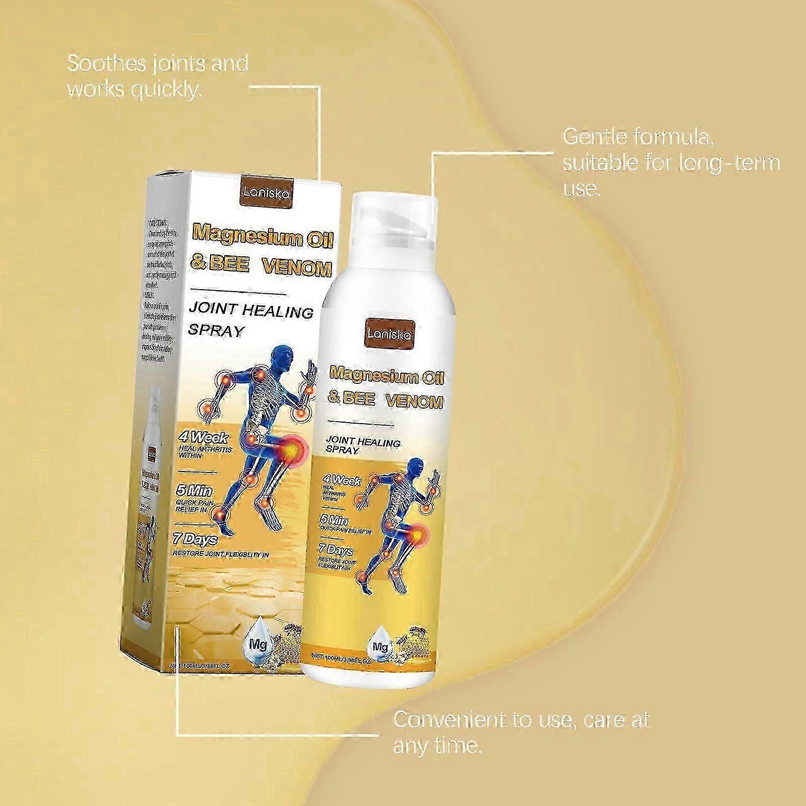 Bee Venom Joint Healing Spray, Bee Venom Joint & Bone Care Spray, Bee ...