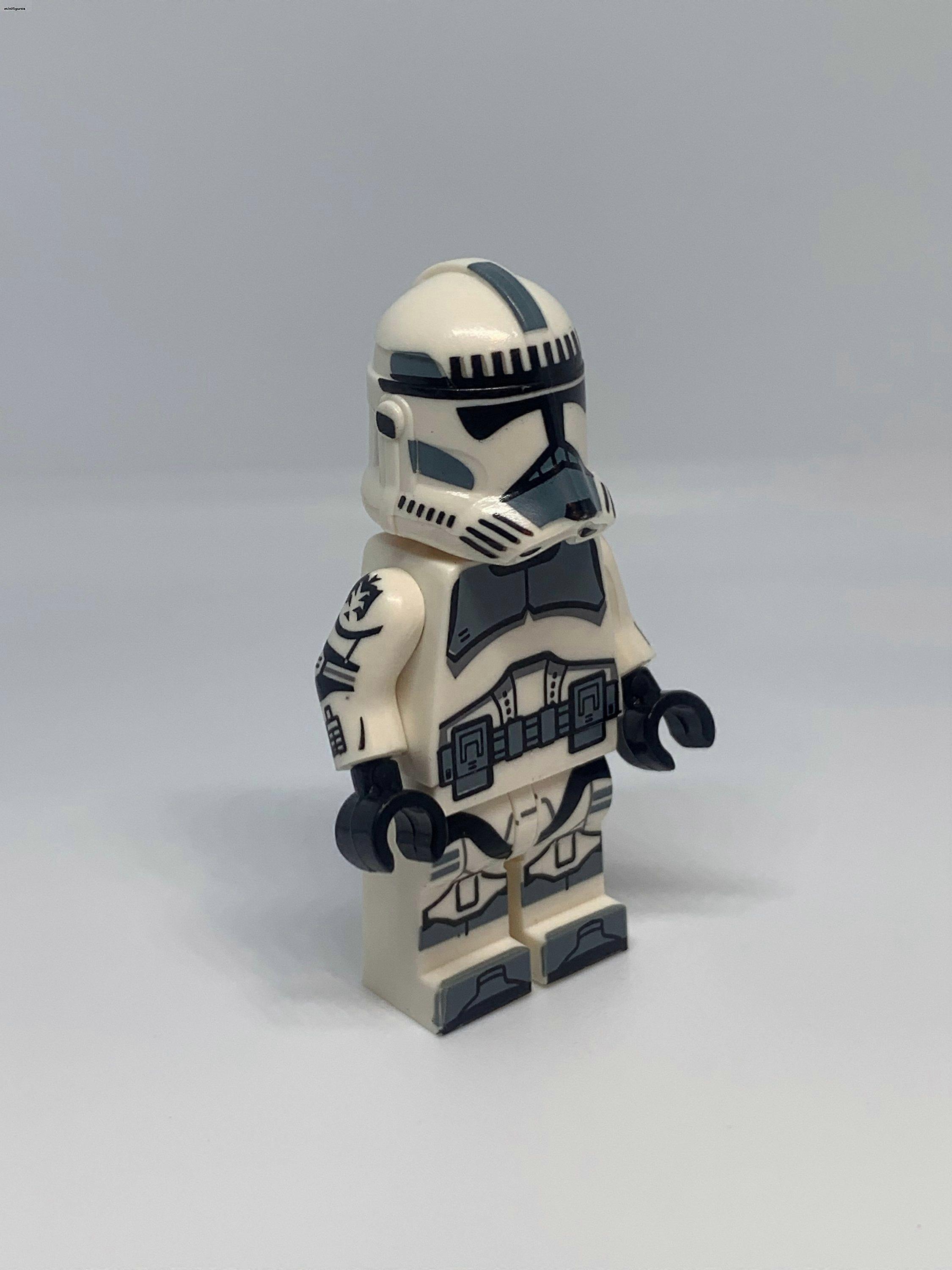 20ST 91st Jet Trooper Clone Trooper Minifiguur Star Wars + Basisplaat ...