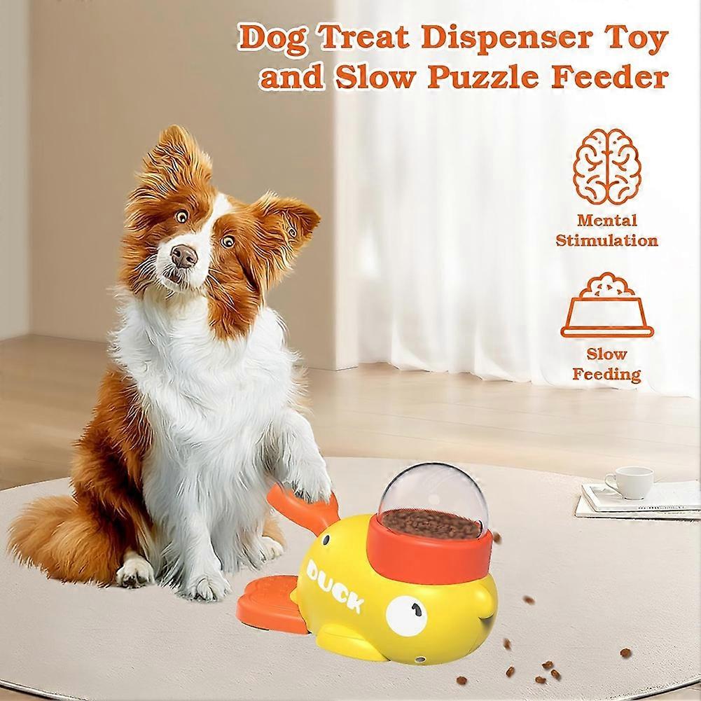 Pet Treat Dispenser Toy, Dog Feeder, Interactive Dog Toy, Duck Treat ...