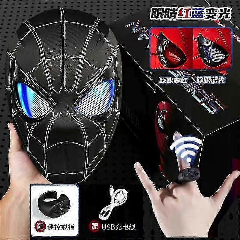 Spiderman Mask Eyes Are Movable Super Hero Mask Cosplay Children/adults ...