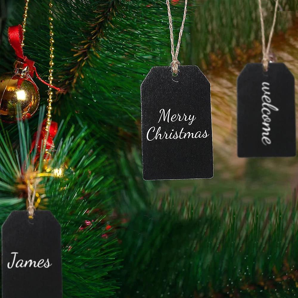 Chalkboard Tags Hanging Wooden Mini Chalkboard Signs Wooden Chalkboard ...