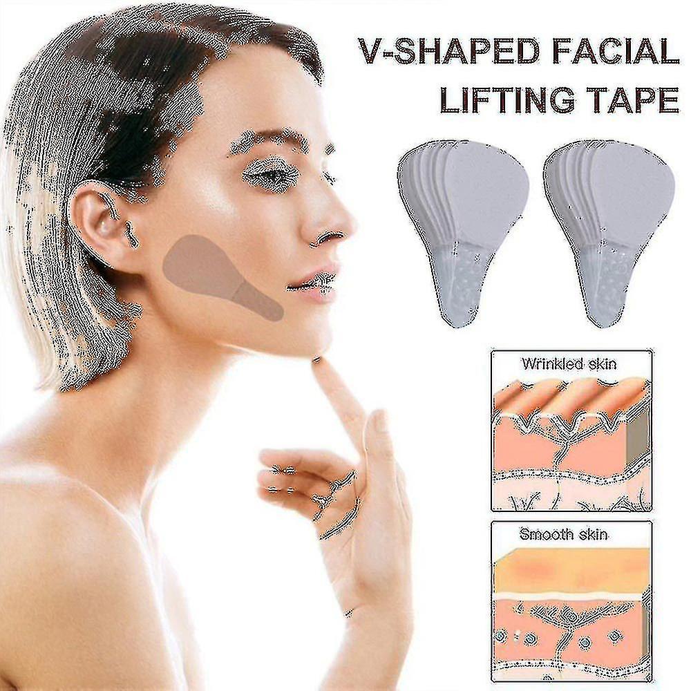 40pcs Set Invisible Face Lift Sticker Set Instant Eye Lift Tightening ...