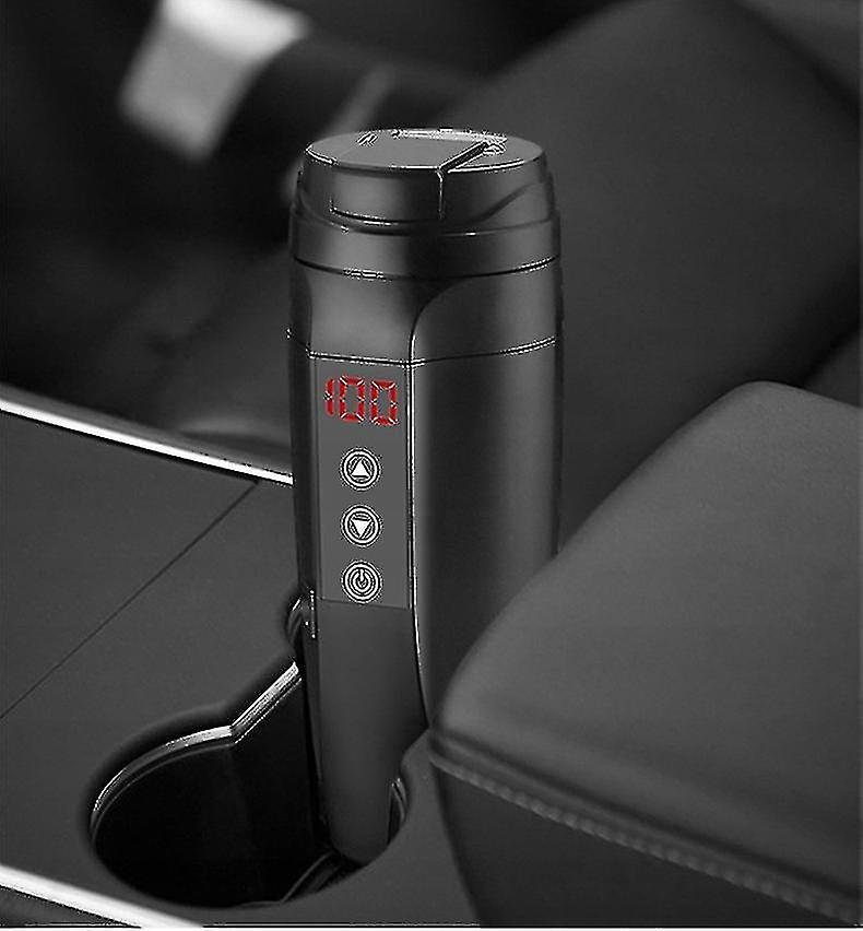 Vehicle Heating Cup Heated Car Thermos Portable Thermos Electric ...