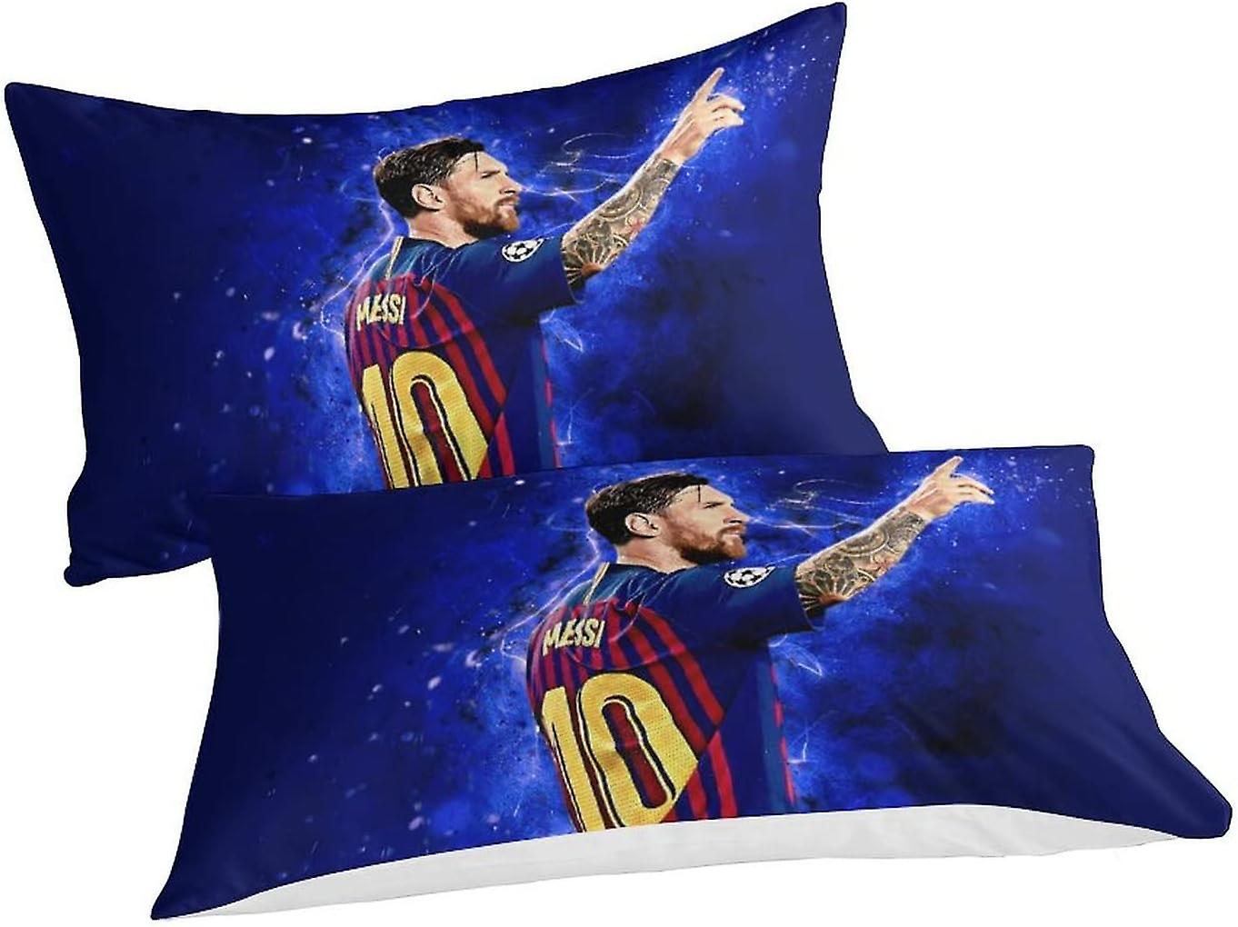 Lionel Messi Duvet Cover Set King Size 3D Football Star Printed ...