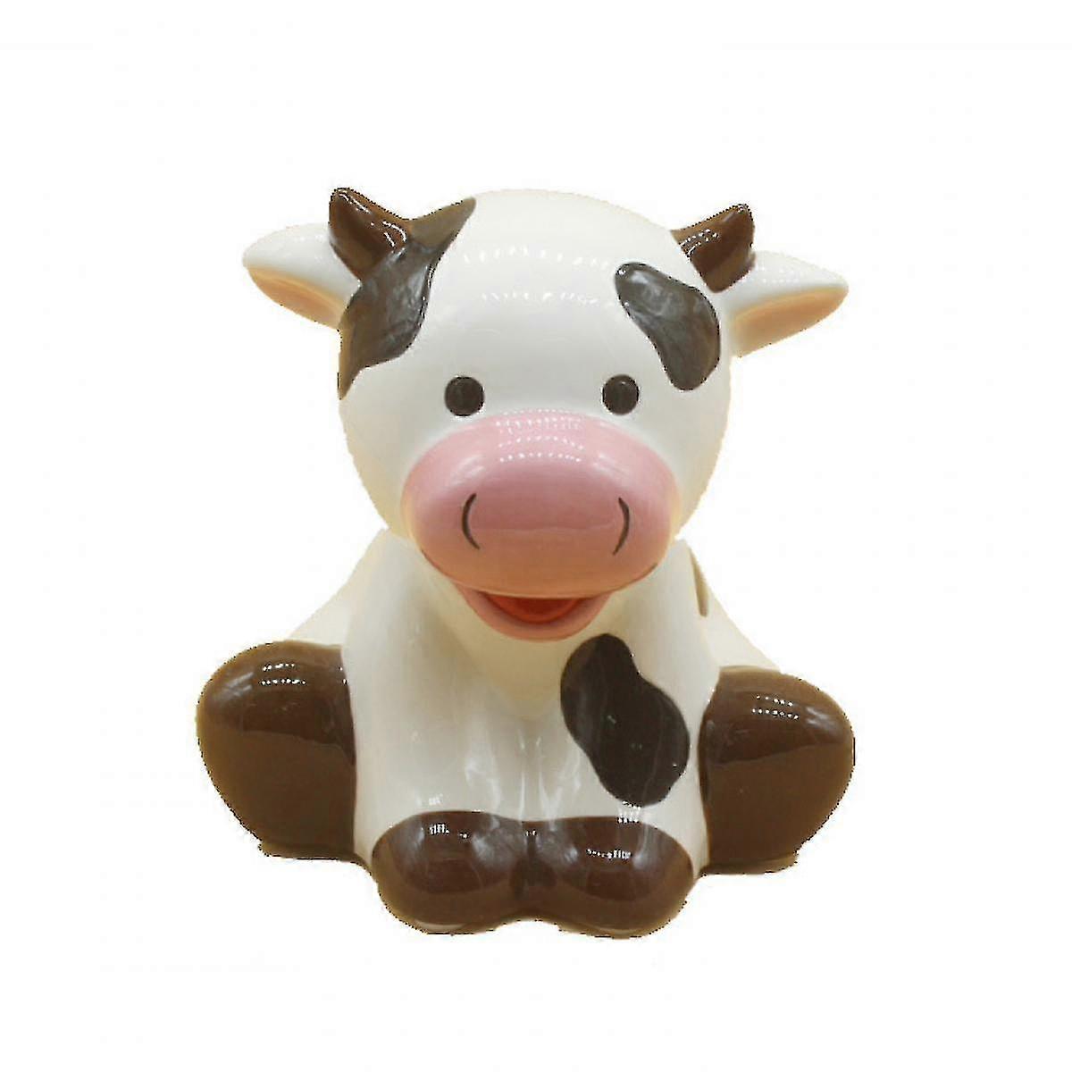 Ceramic Cow Money Bank Piggy Bank Ornament,home Decoration-Good | Fruugo UK