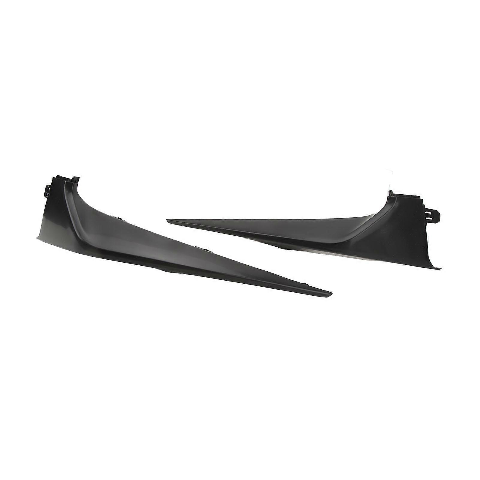 2 Pcs Front Bumper Grill Lower Molding Trim 52113?02030 Matte Black ...