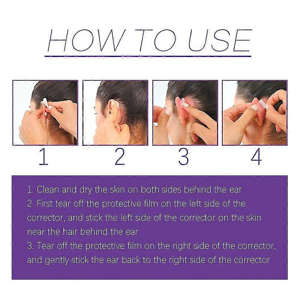 Ear Correctar Tape Ear Correctar Fixer Cosmetic Ear Stickers Like Elf ...