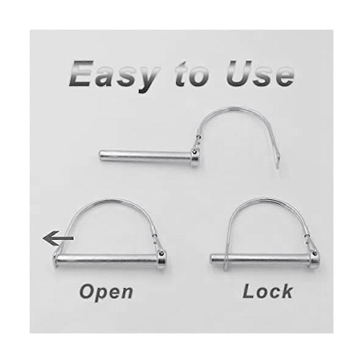 4pcs Shaft Locking Pin, Safety Coupler Pin Trailer Coupler Pin For ...