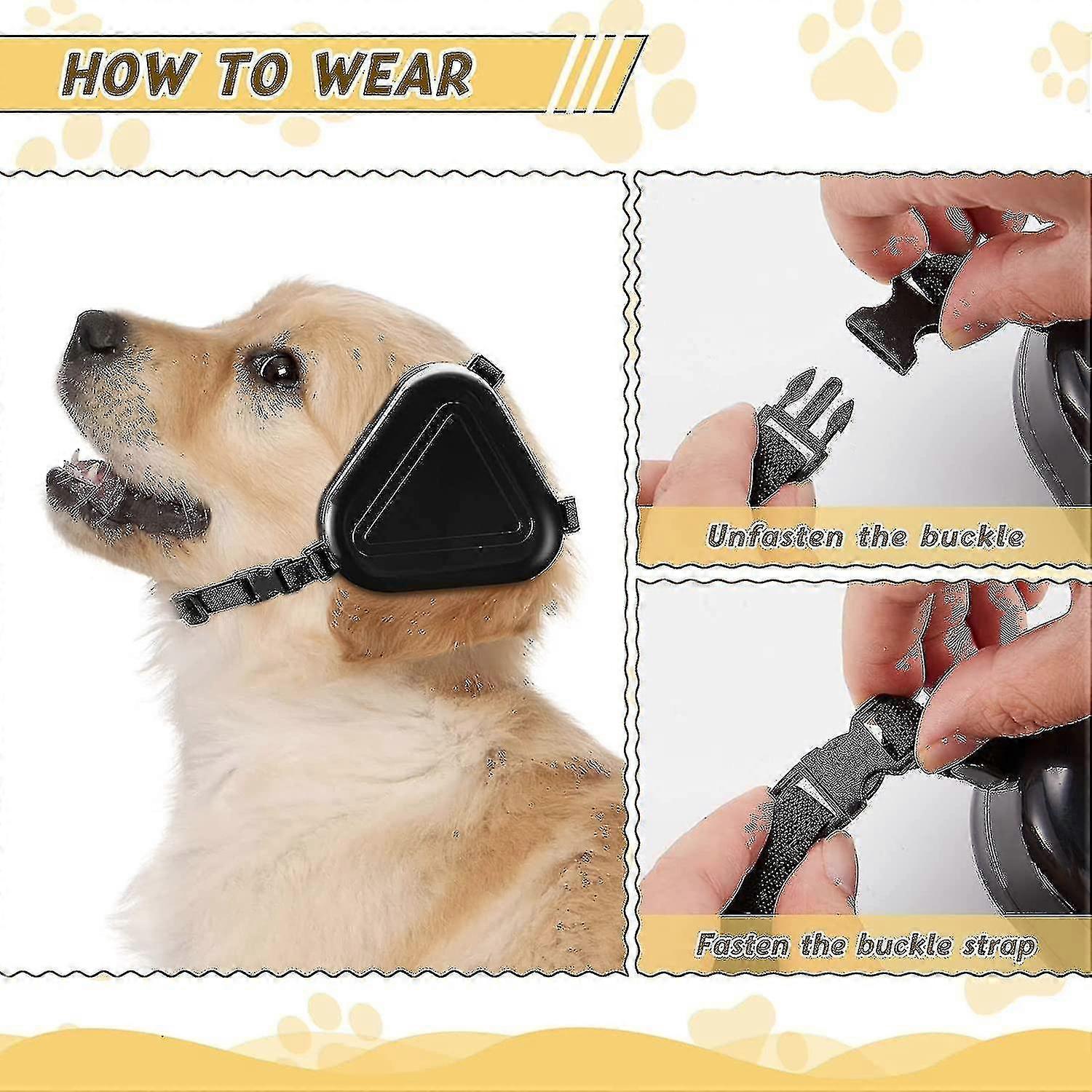 Dog Noise Protection Ear Muffs, Noise Cancelling Headphones For Dogs ...