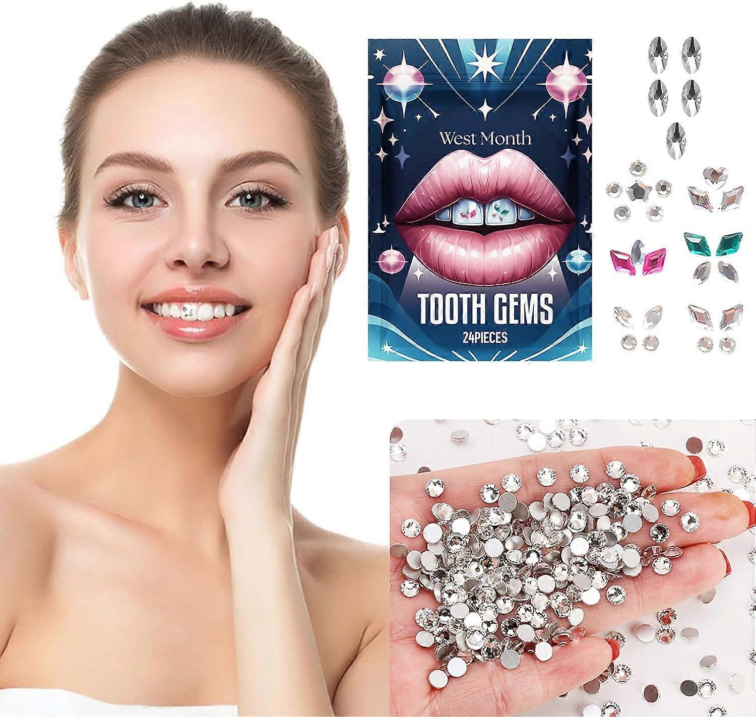 Professional Dental Rhinestone Kit - Tooth Jewelry Gems & Glue with ...