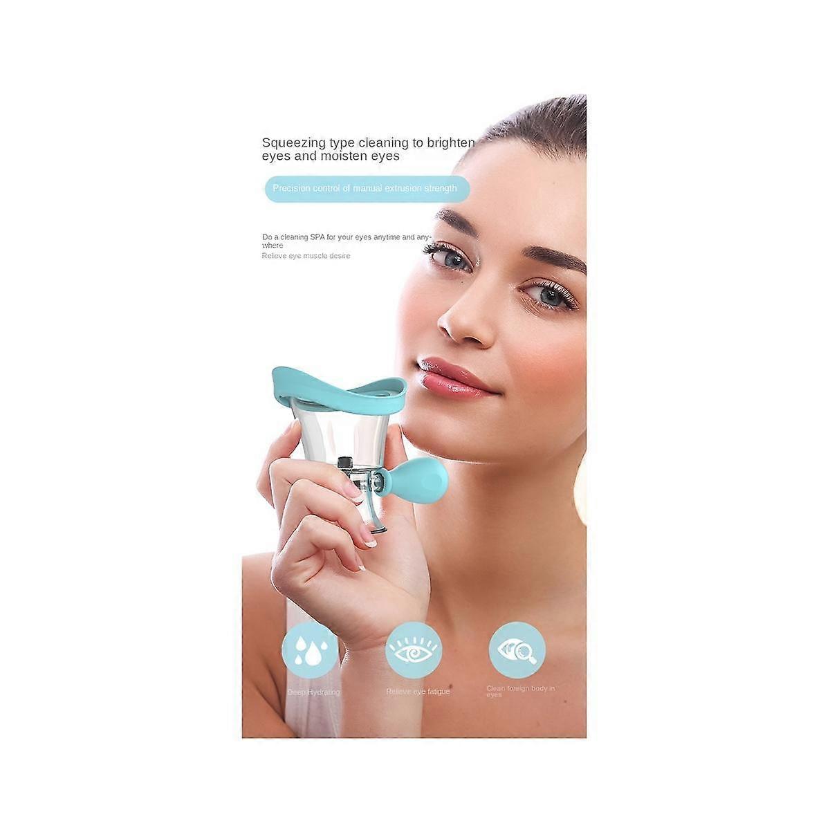 Soft Silicone Eye Wash Cups Eyes Cleaner Flushing Rinse Cups Resuable ...