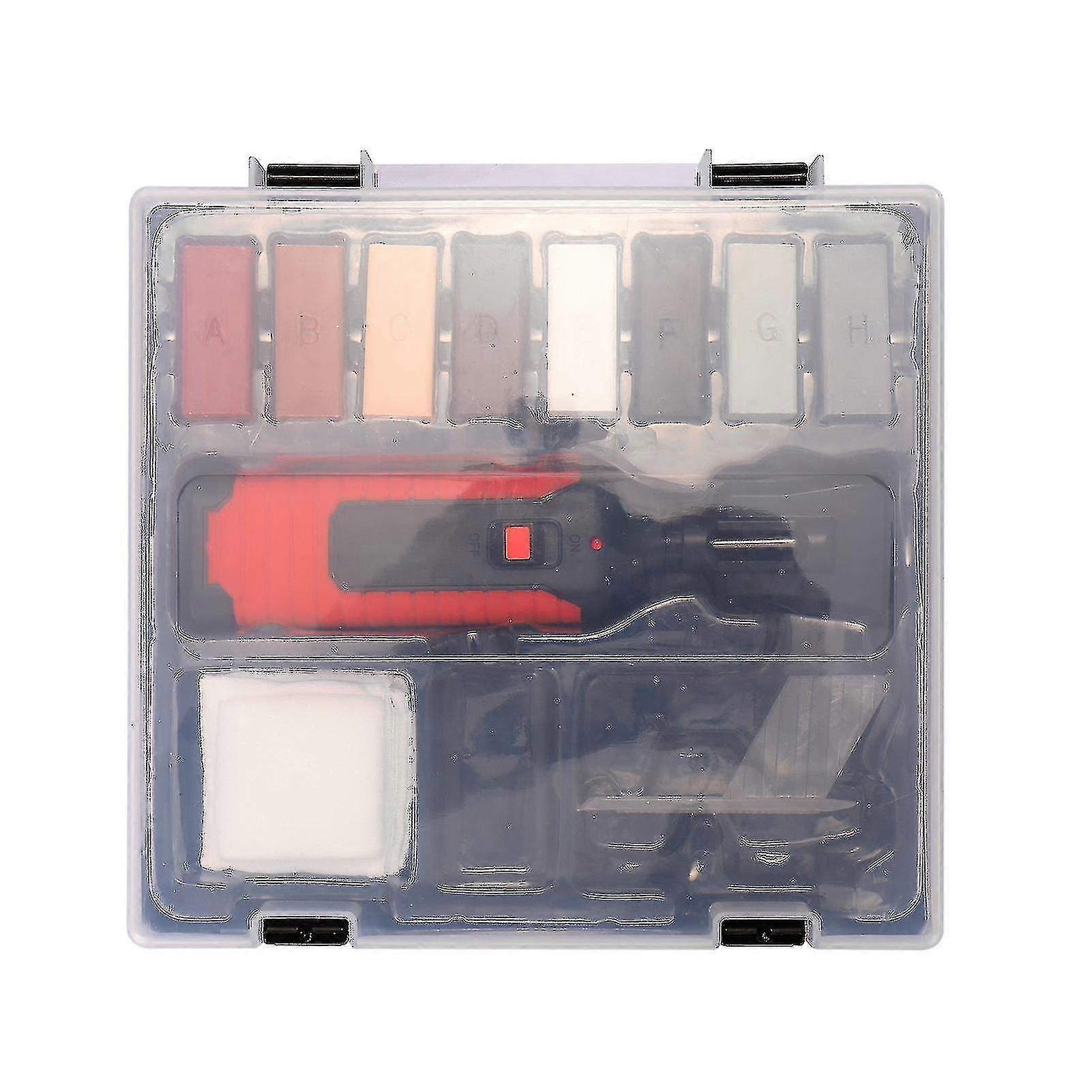 8pcs Ceramic Tile Repairing Kit Wax System Scratch Repairing Crack Fill ...
