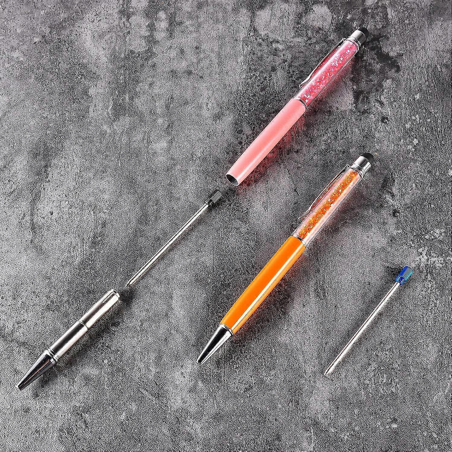 24 Pieces Ballpoint Pen Refills For Diamond Crystal Stylus Pens, 2.75 ...