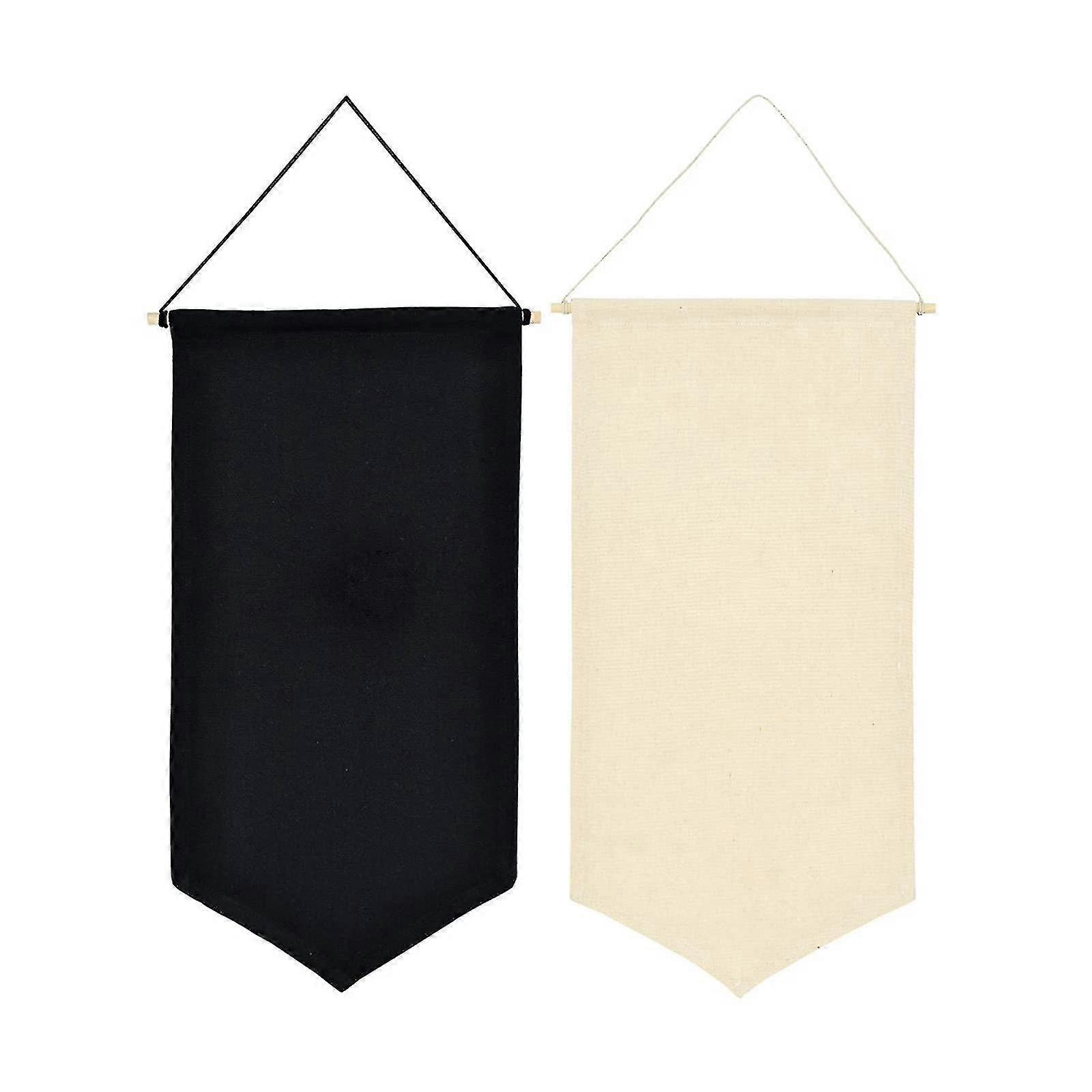 2pcs Pin Badge Display Banners,canvas Hanging Brooch Pin Organizer ...