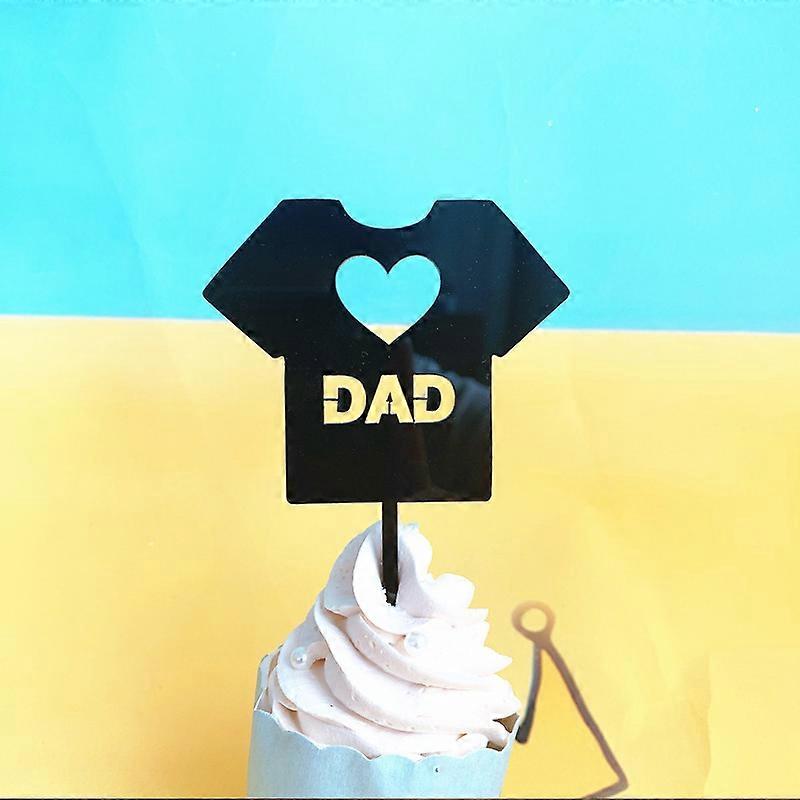 Best Dad/Mom Acrylic Happy Birthday Cake Topper Gold Super Birthday ...
