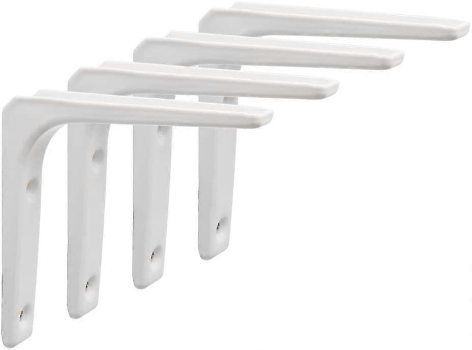 Wall Shelf Bracket, 4PCS Metal Bracket 100mm x 100mm Heavy Duty Bracket ...