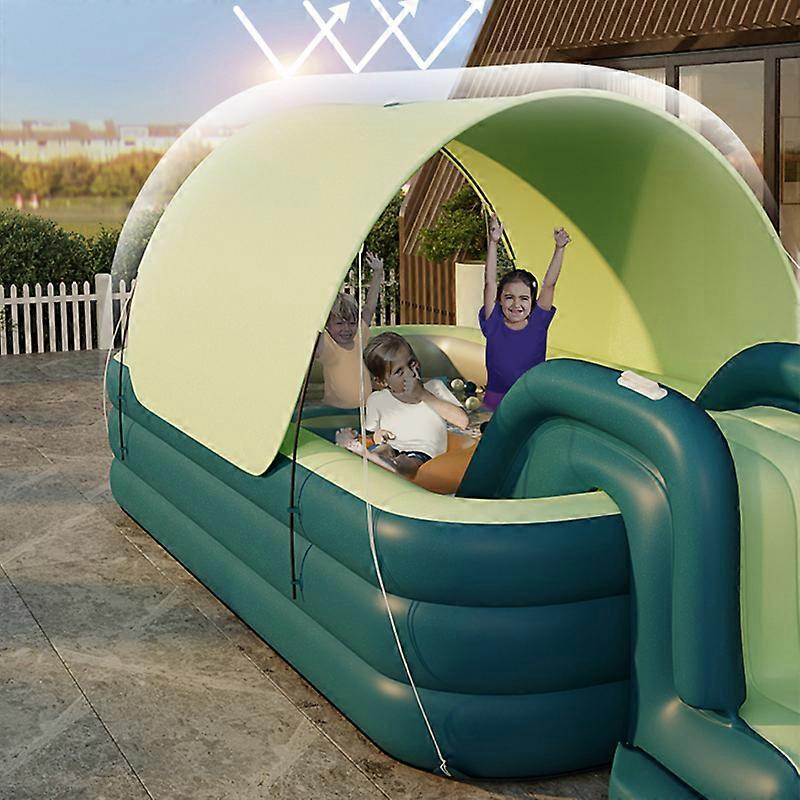 Large inflatable swimming pool for children and infants, 2.1/3.6/3m ...