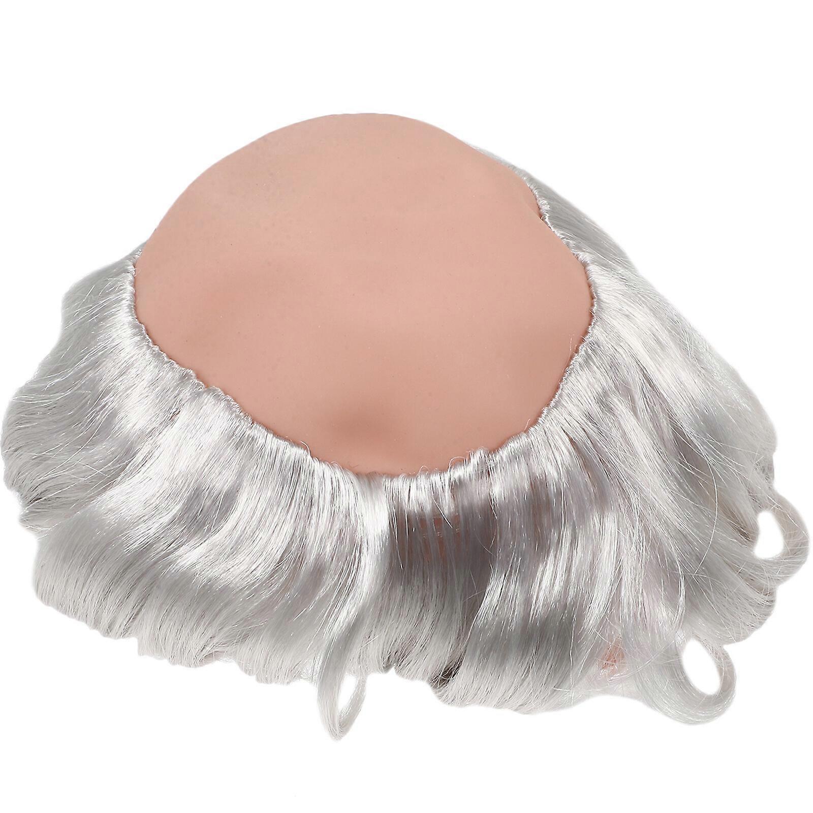 Bald Wig Costume Wig for Halloween Masquerade Bald Man Cosplay Wig Bald ...