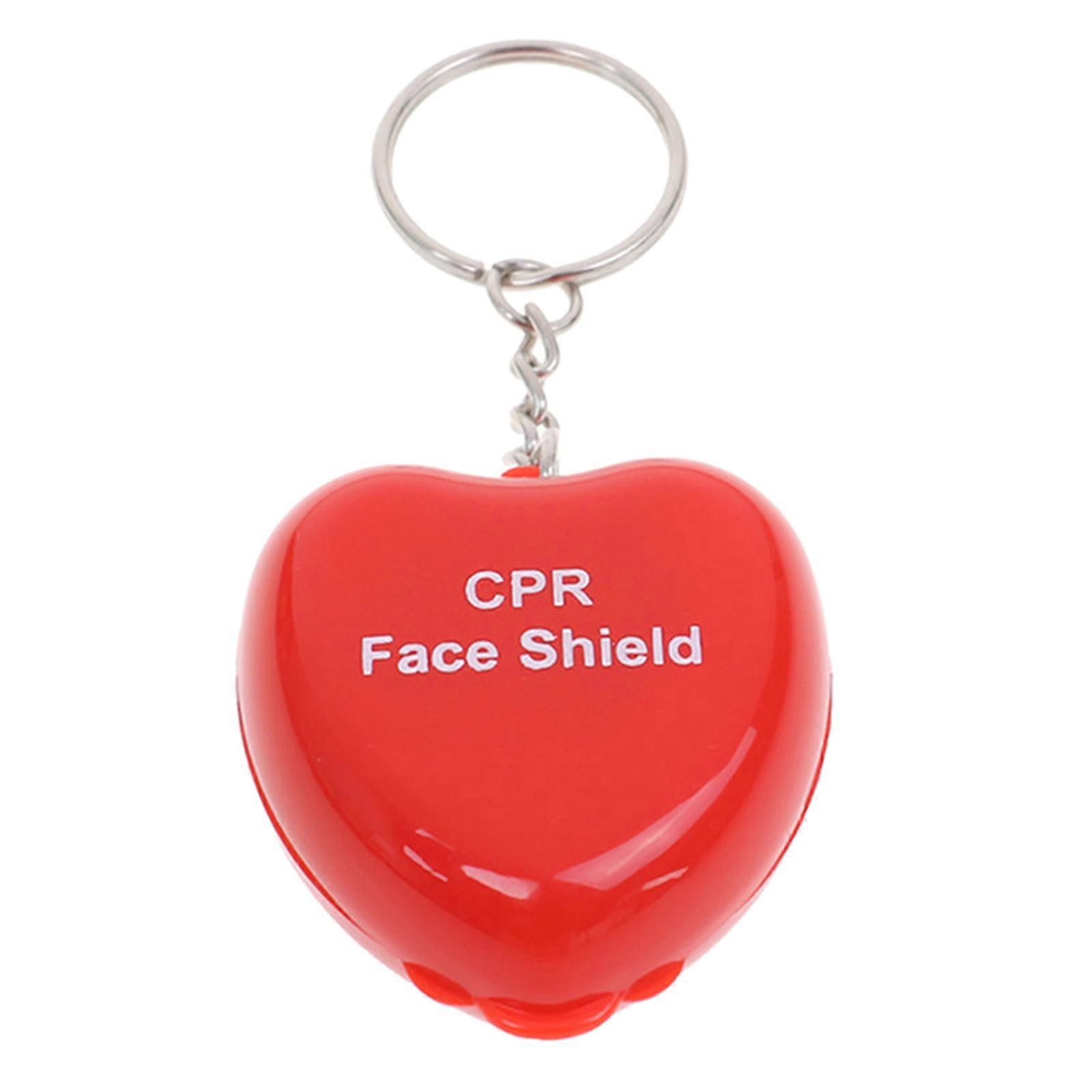 CPR Face Shield Mask Keychain Keying Emergency CPR Face Shields ...