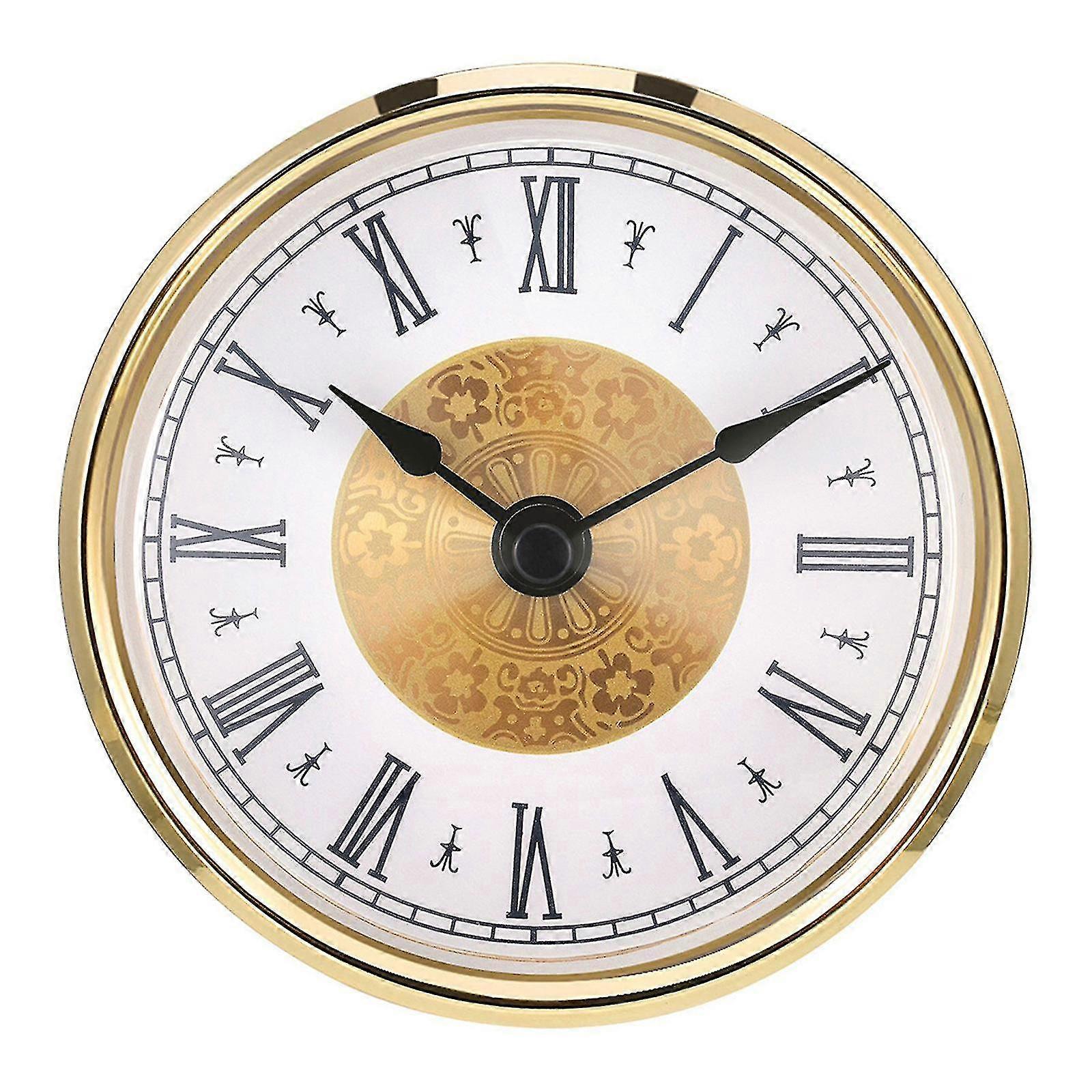 Classic Clock Craft Insert Clocks Movement Quartz Diameter 80mm Number ...