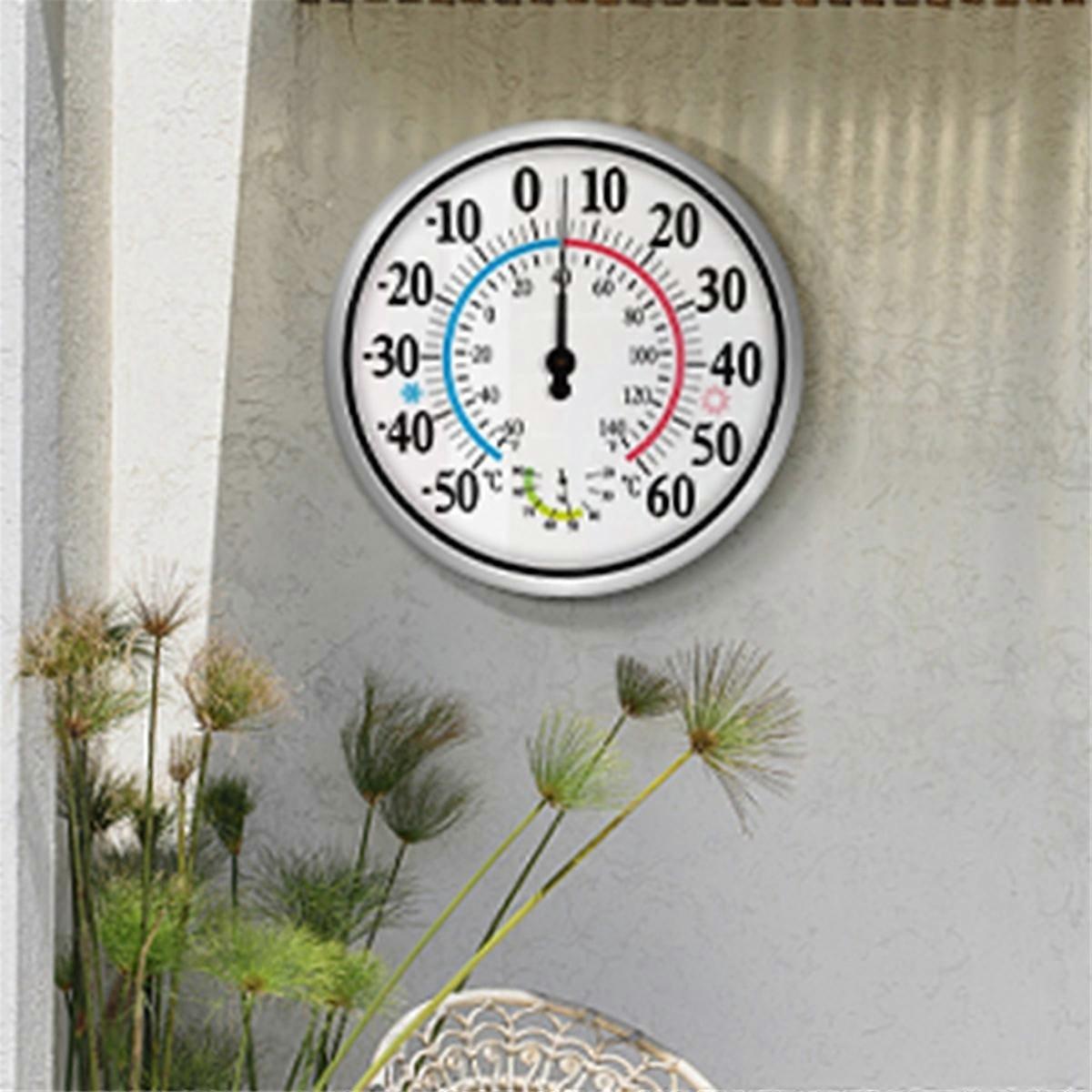 30CM Outdoor Thermometer with Numbers Indoor Home Decorative Wall ...