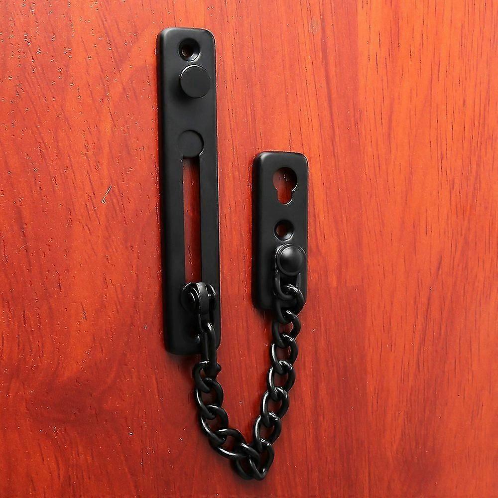 Security Door Chain Narrow Door Limiter Spring Loaded Anti-Theft Door ...