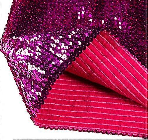 Women's Sparkly Sequin Mermaid Crop Top, Strapless Metallic Tube Top ...